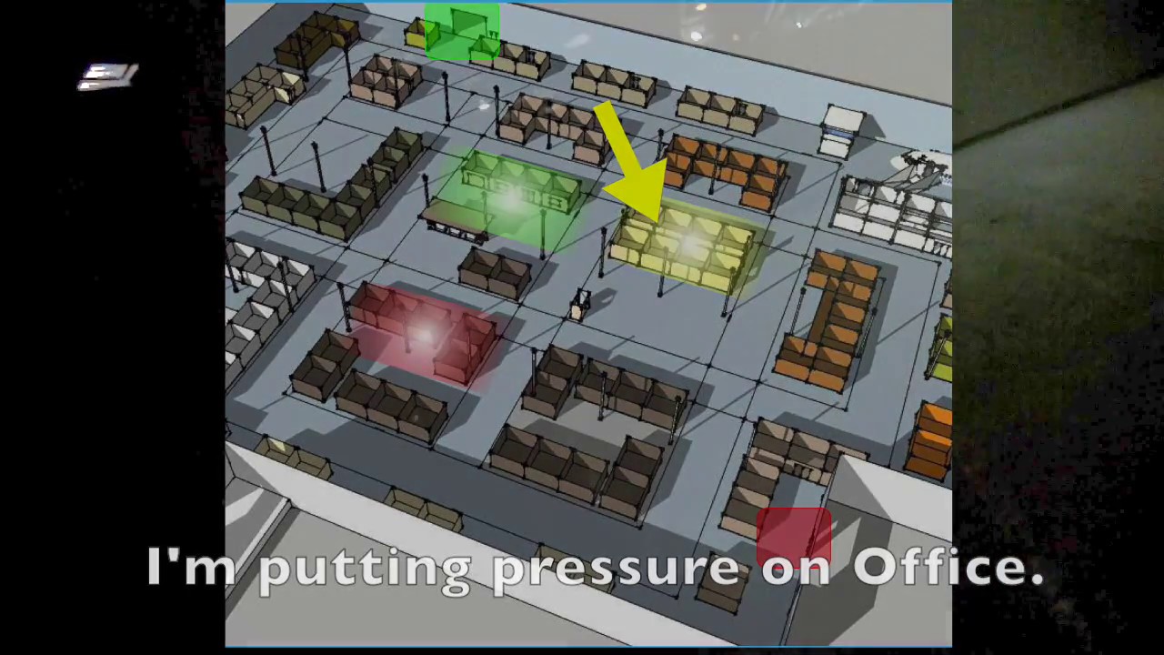 Airsoft Gamepod Combat zone: battle for Office (April 1st 2017, Game 2 ...