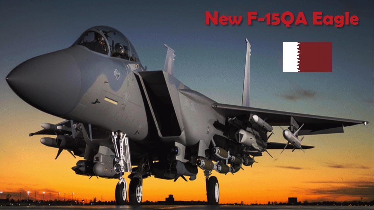 New F-15QA Eagle to Qatar Air Force ( QEAF ) - YouTube