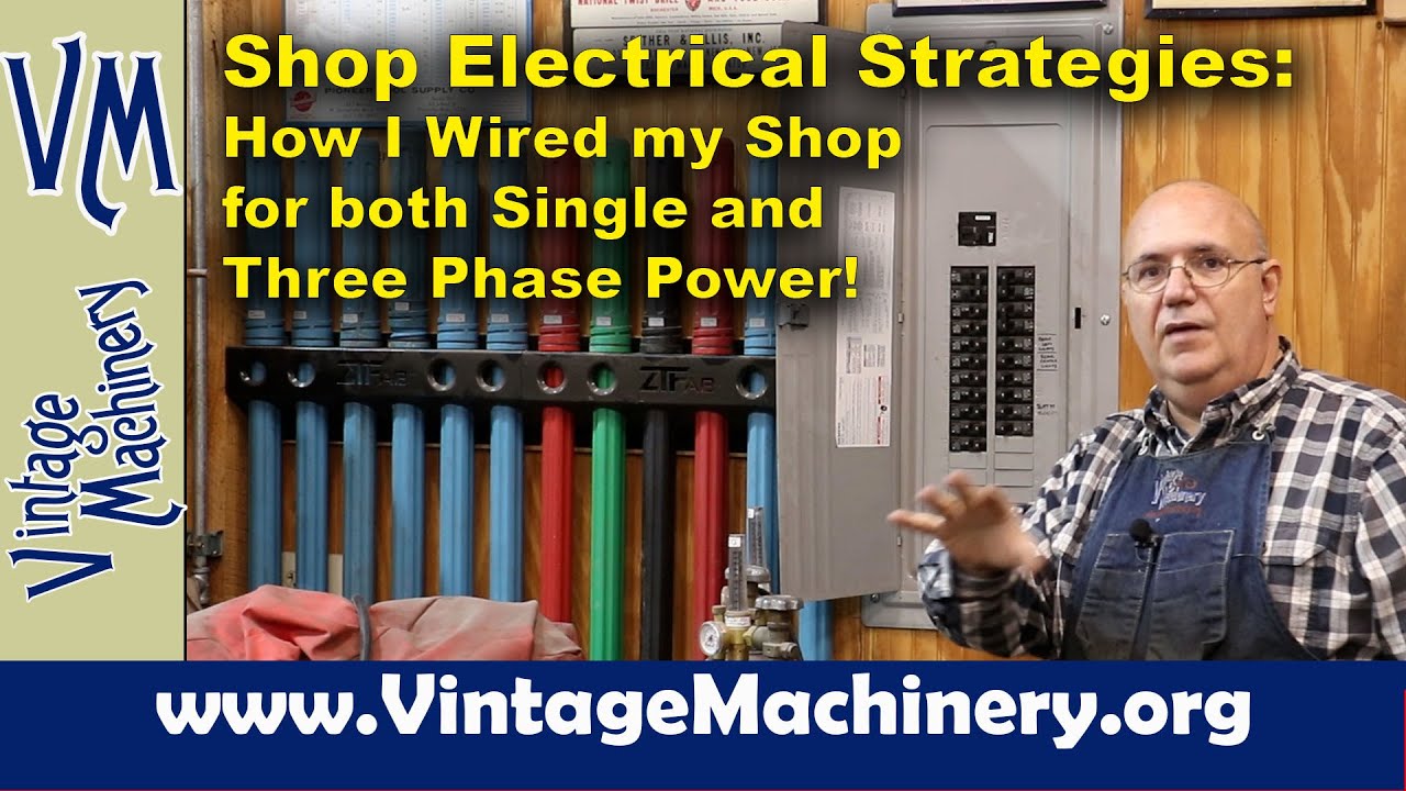 Shop Electrical Strategies: How I wired My Shop for both Single and ...