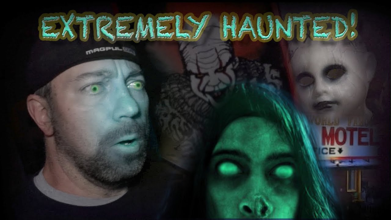 Locked In The Most Haunted Motel Room for 48 Hours Alone! Ghosts There ...
