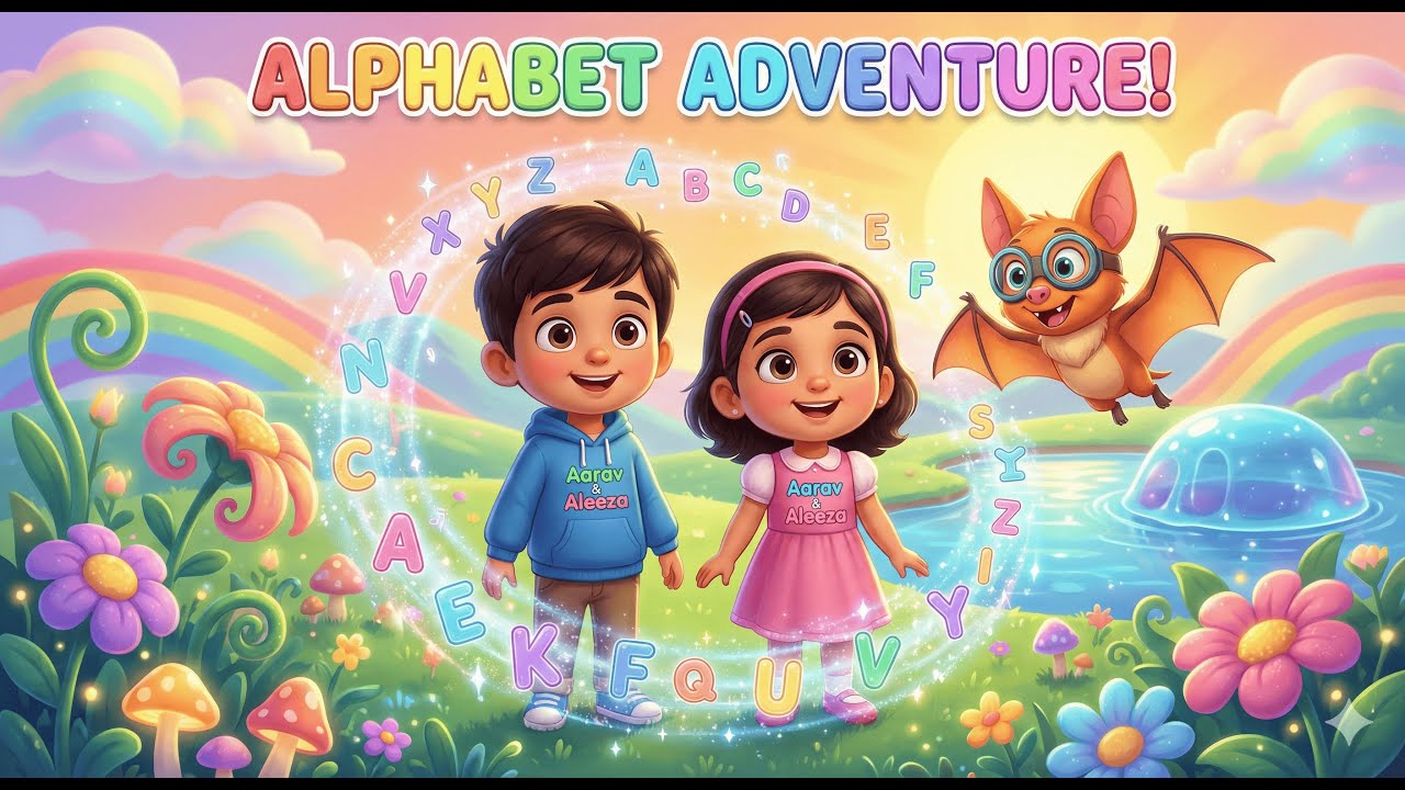 Alphabet Song Adventure | A to Z Magical Pixar-Style Kids Story | Learn ...