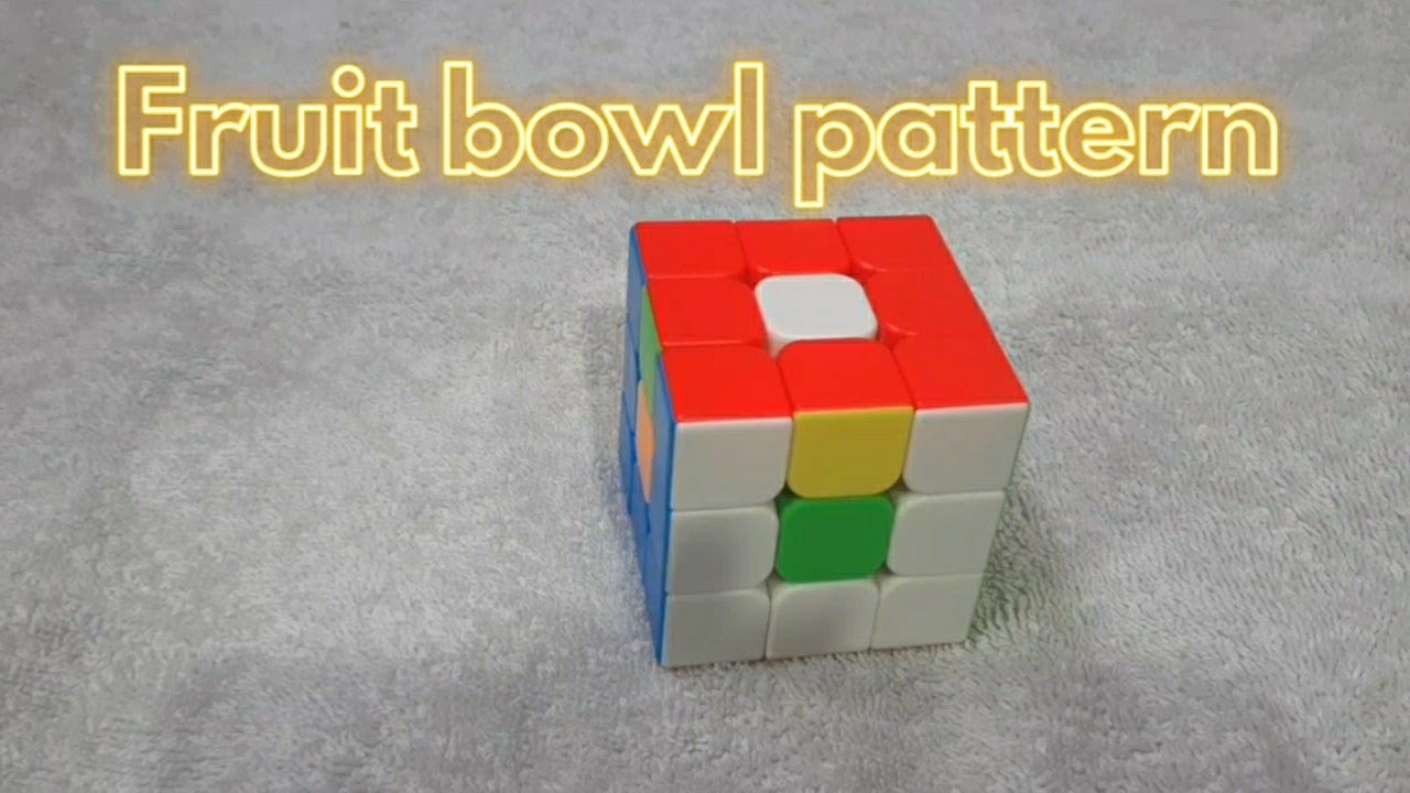 Learn, How to make fruit bowl pattern in hindi. - YouTube