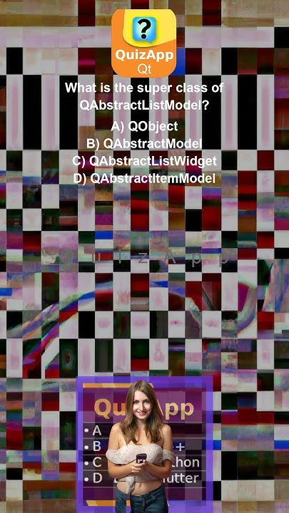 Qt What is the super class of QAbstractListModel - YouTube