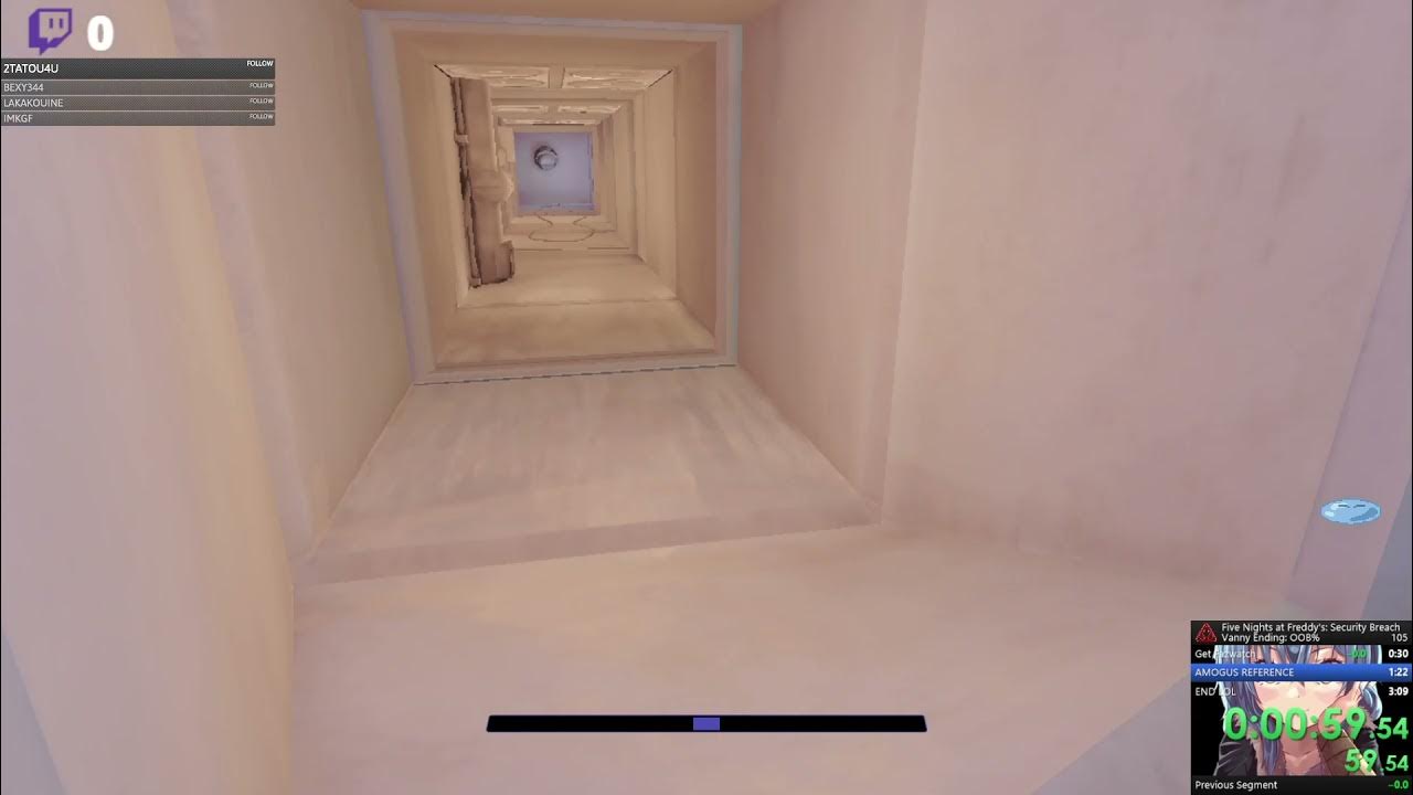 Fnafsb Speedrun Vanny Ending Oob 30403 Youtube