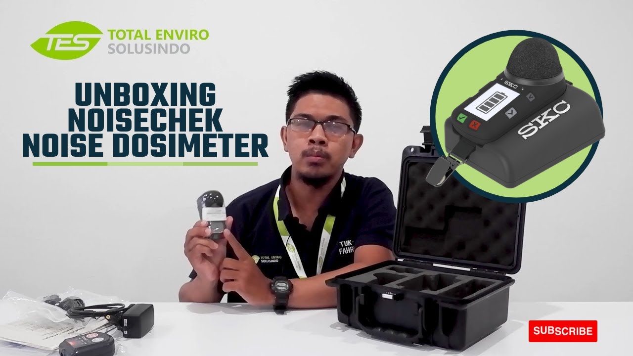 Unboxing NoiseCHEK Noise Dosimeter (Personal Dosimeter) - YouTube