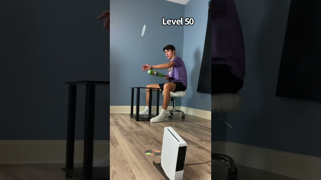 Impossible Trick Shots Level 1 100 🤯 Trickshot Trickshots Shorts