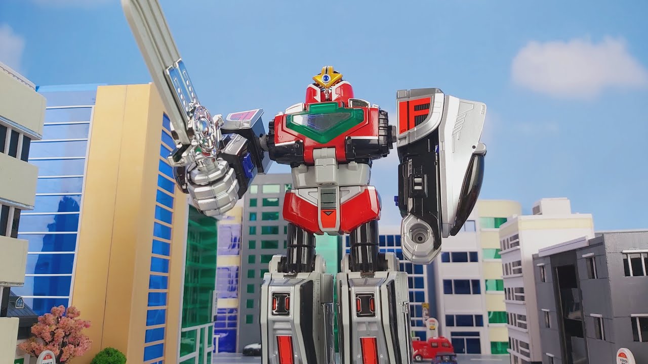 DX Time Robo Stop Motion Gattai DXタイムロボ - YouTube