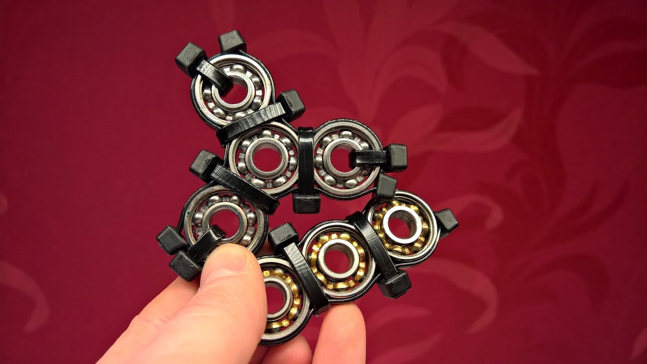Simple Fidget Toy Zip Tie Spinner mod 17&18 | 2 Easy Fidget Spinner ...