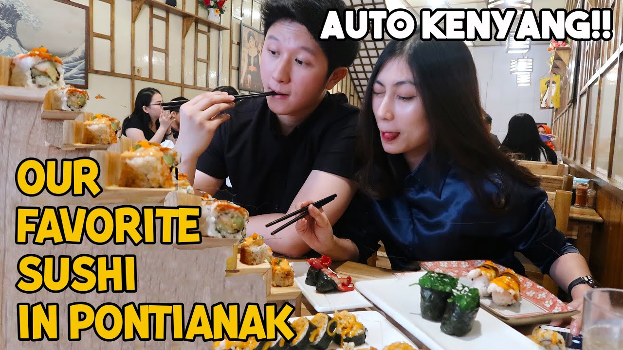 BEST SUSHI IN TOWN!! | PONTIANAK CULINARY - YouTube