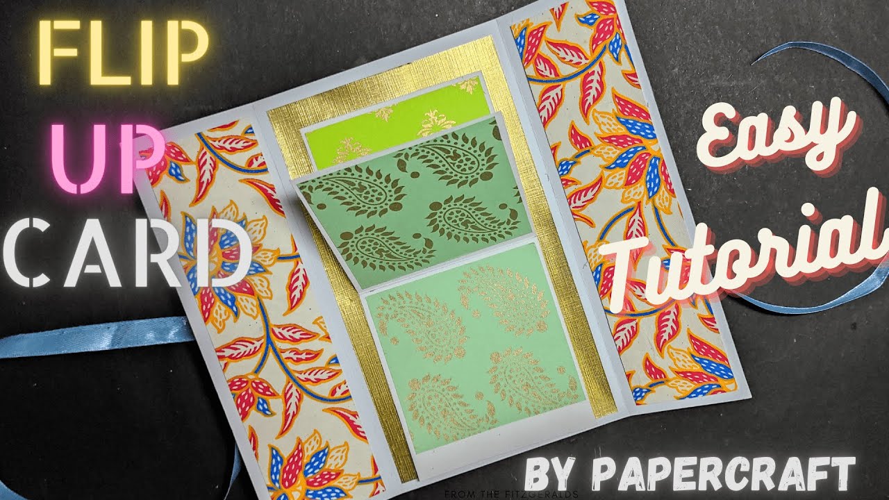 DIY | FLIP UP CARD | SCRAPBOOK IDEAS | QUICK AND EASY TUTORIAL BY ...