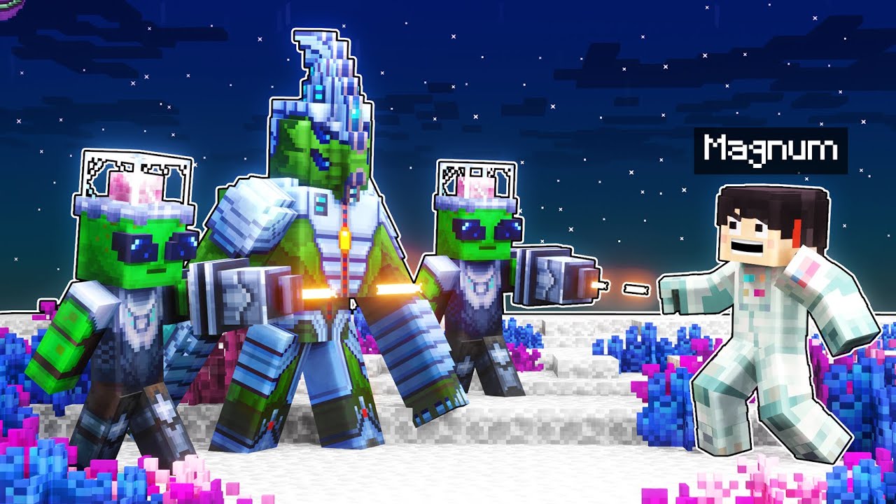 INVASIÓN DE ALIENS EN MINECRAFT! 😭😱 | Minecraft - YouTube