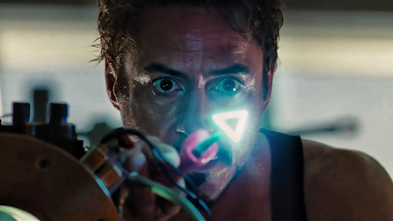 Iron Man 2 -Tony Stark Creates New Element | Laboratory Scene - YouTube