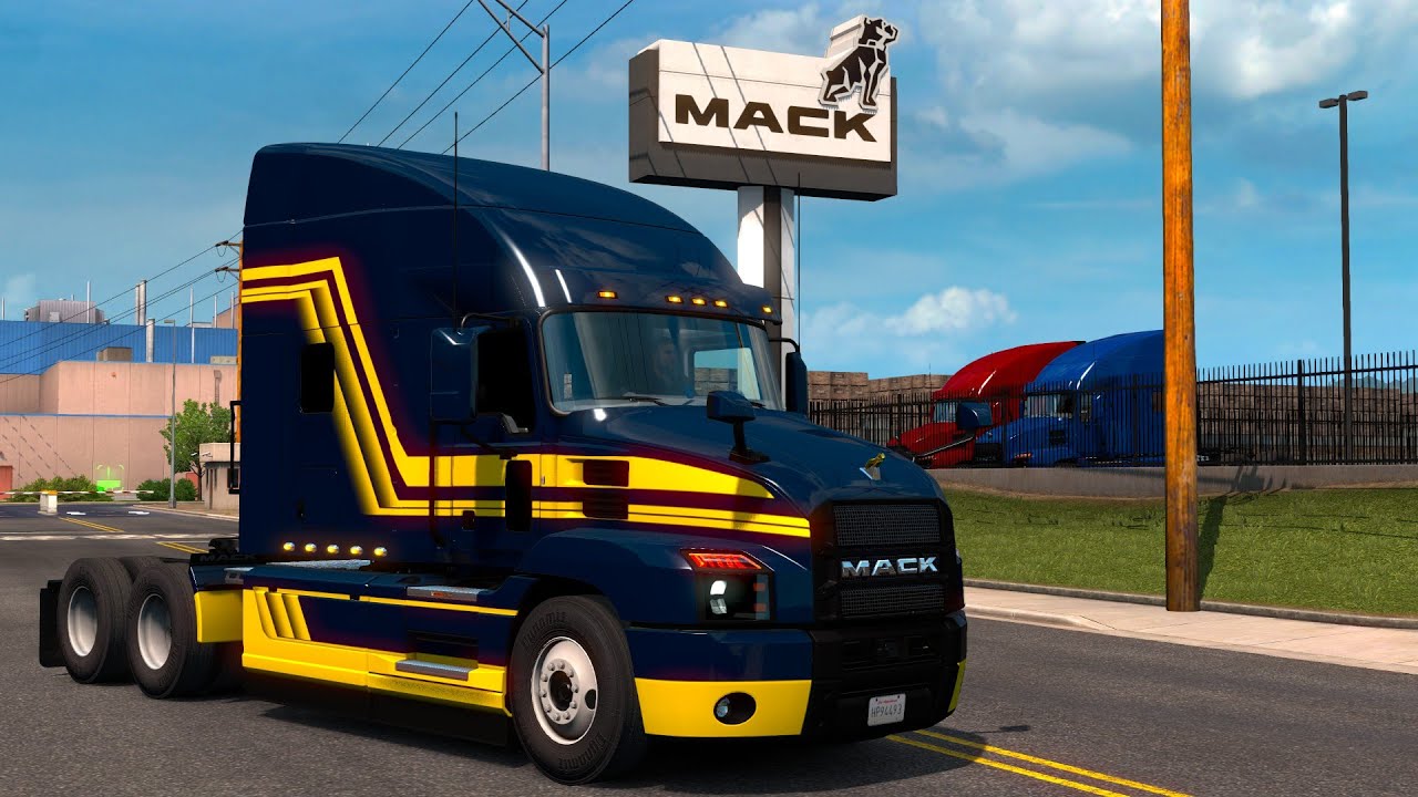 Building A $200,000 Mack Anthem In American Truck Simulator - YouTube