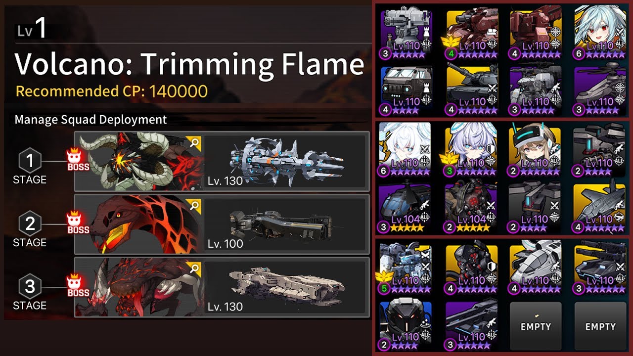 Dimension Trimming Volcano: Only Mech [Counter:Side SEA] - YouTube