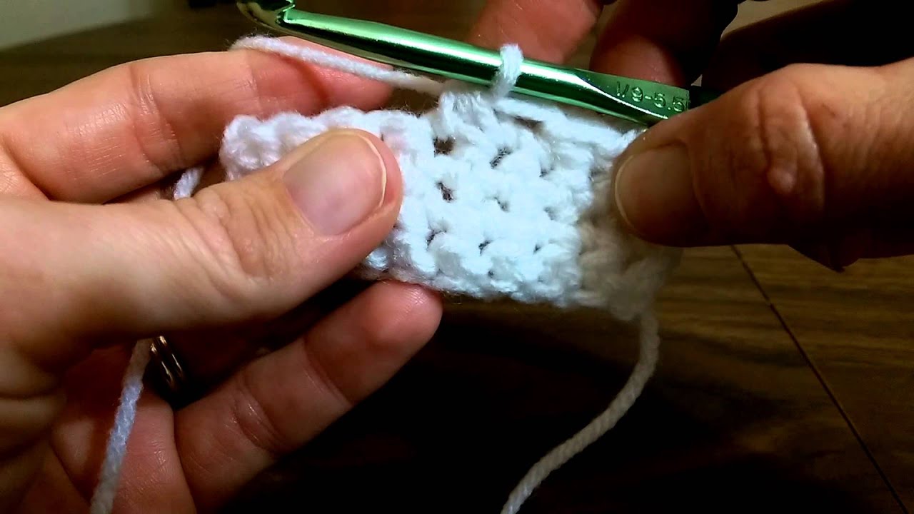 Crochet Tutorial on decreasing sc, hdc & dc - YouTube