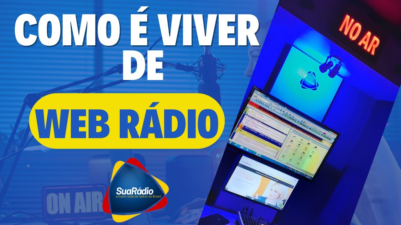 COMO E VIVER DE WEB RÁDIO. - YouTube
