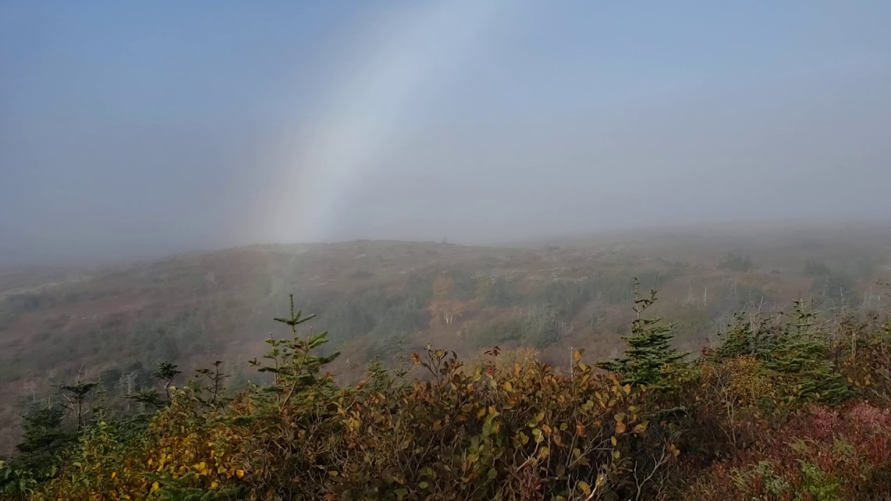 Fog rainbow - YouTube