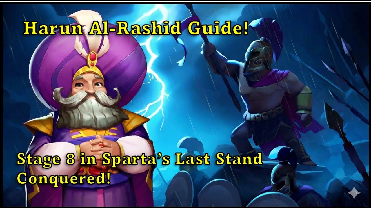 My First Legendary Healer Harun! Harun Helps me get Past Stage 8 in ...