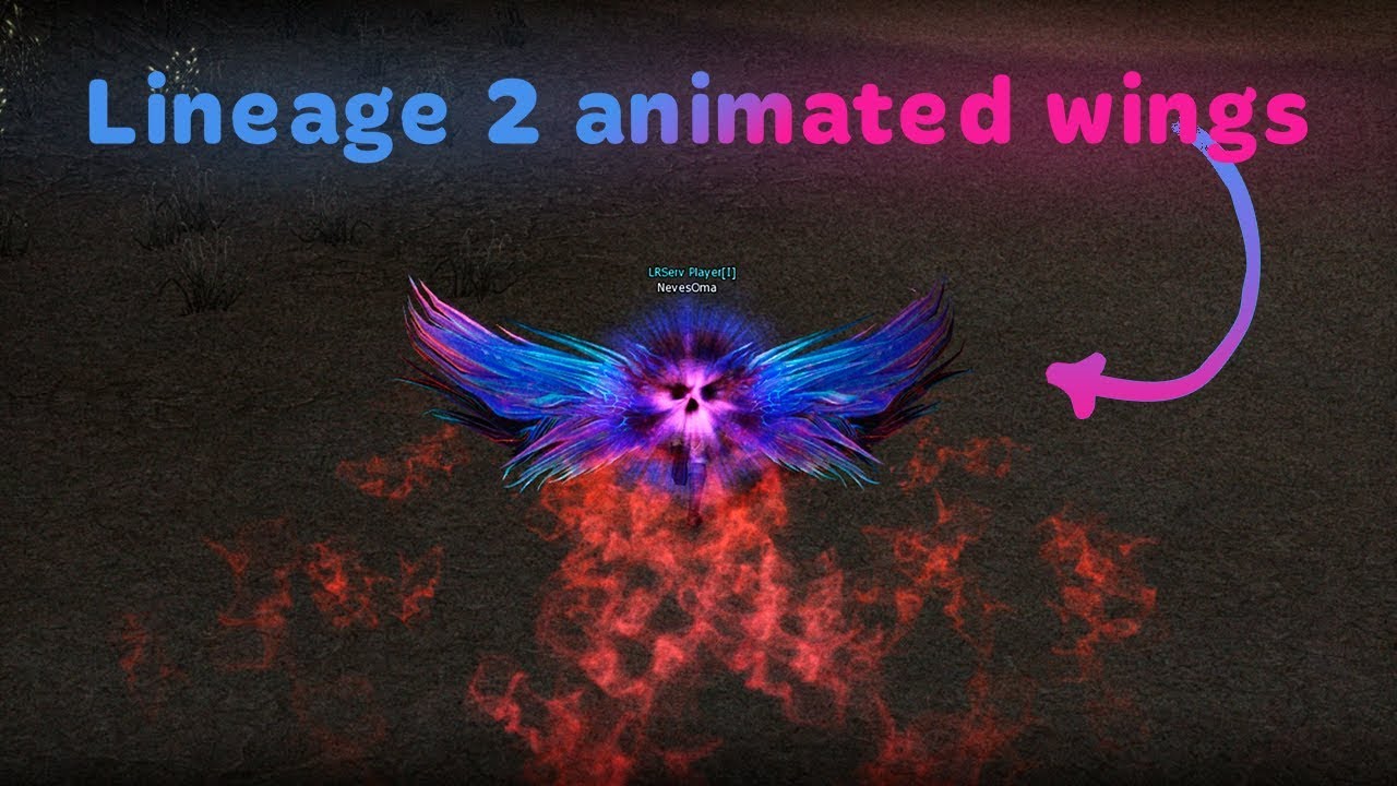 ANIMATED WINGS + EFFECTS for LINEAGE 2 by NevesOma | L2j-mod.ru - YouTube