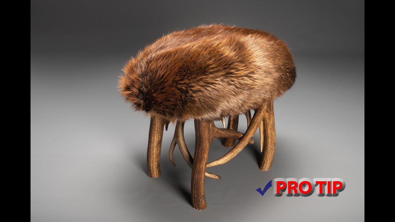 PRO TIP ANTLER BEAVER STOOL - YouTube