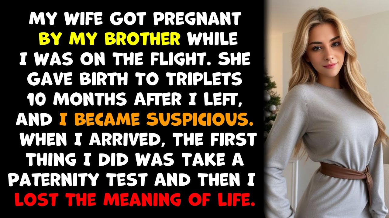My Wife Got Pregnant By My Brother While I Was On The Flight.She Gave ...