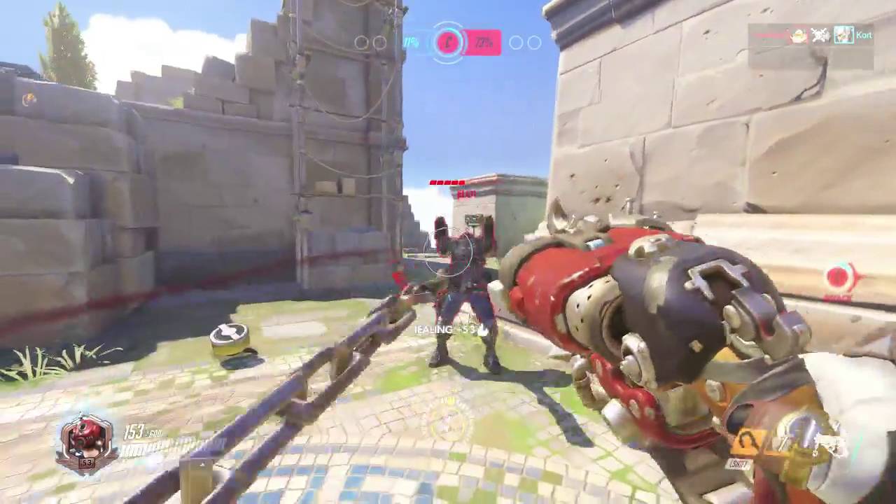 Overwatch - Reaper Does A Flip - YouTube