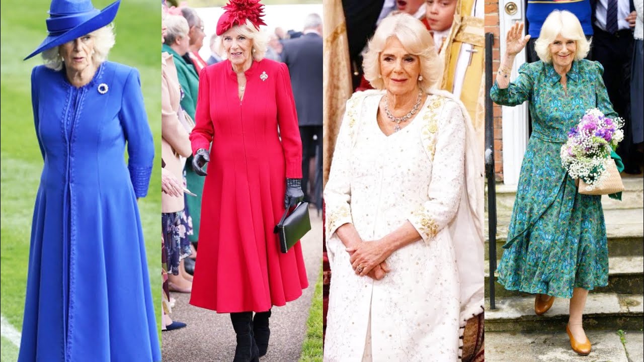 Most Beautiful Royal Fashion Icon Stylish Queen Camilla New Arrival ...