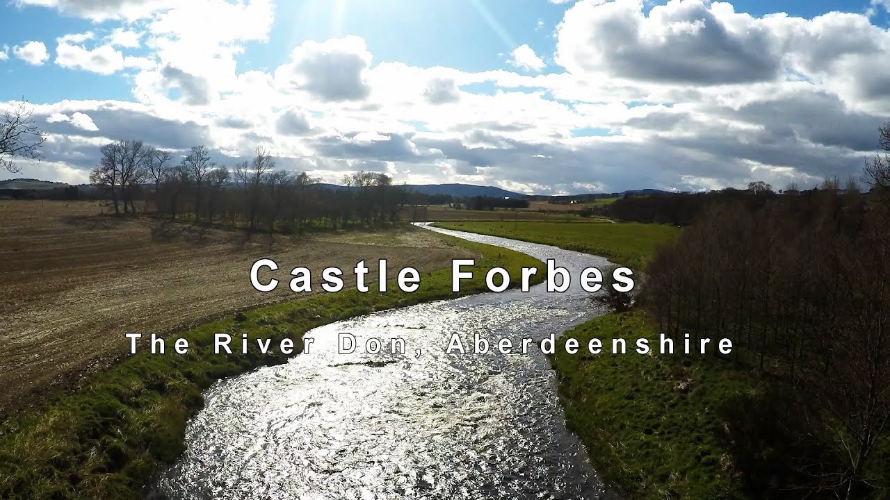 Salmon Fishing on the River Don at Castle Forbes - YouTube