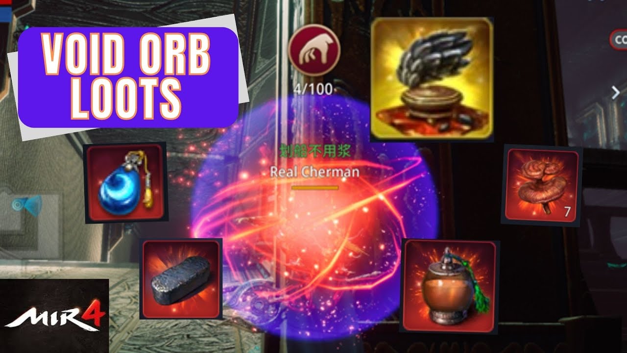 MIR4 "Mirage Ship" Void Orb loots - LEGEND SCALE??? #mir4 - YouTube