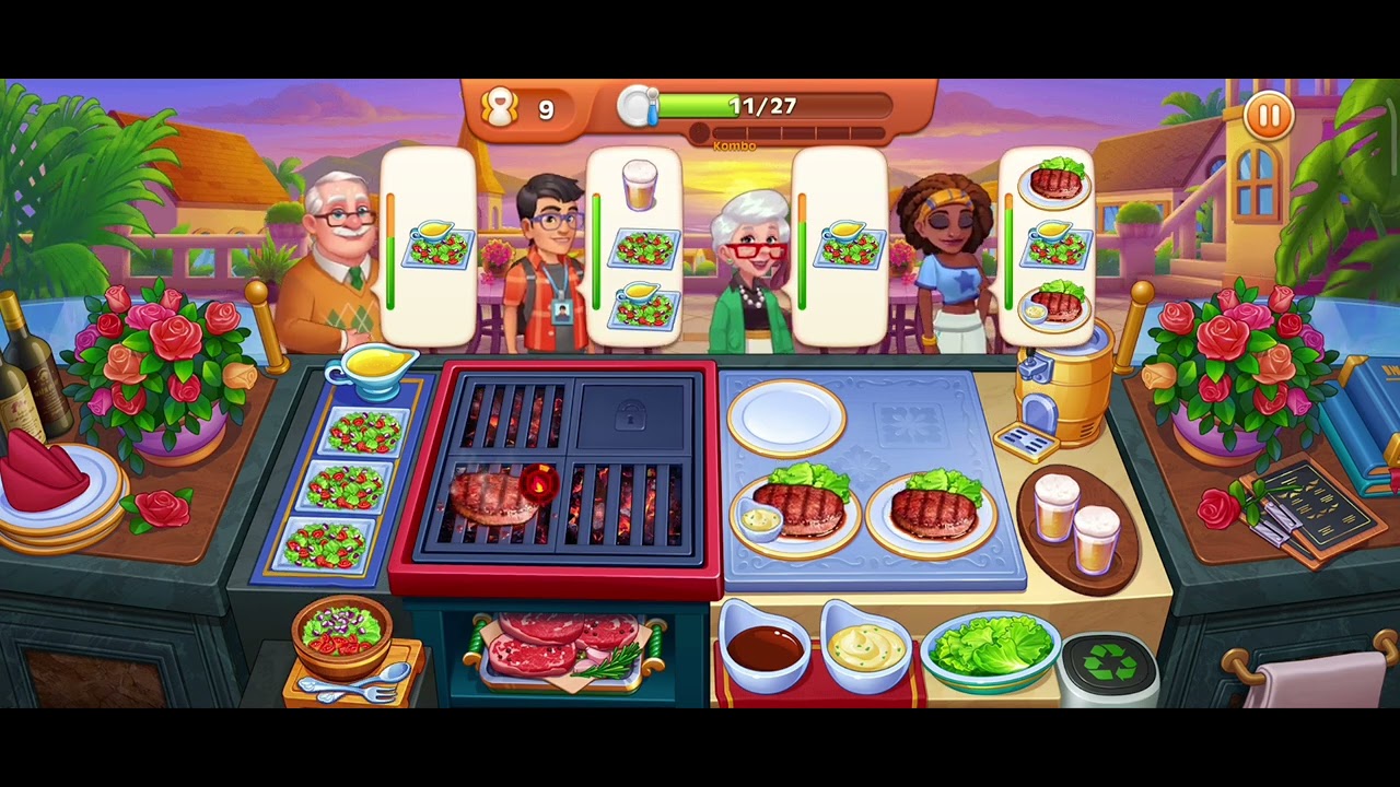 cooking game level 12-1 - YouTube