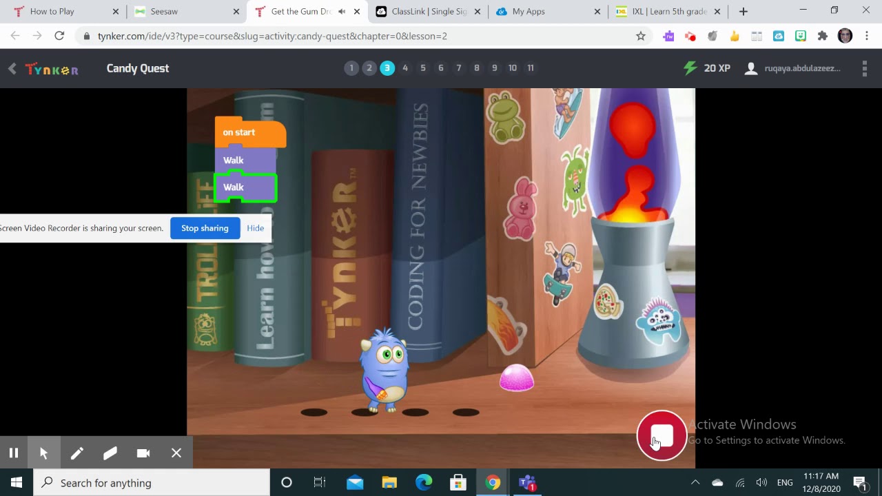 Hour of Code - Candy Quest - YouTube