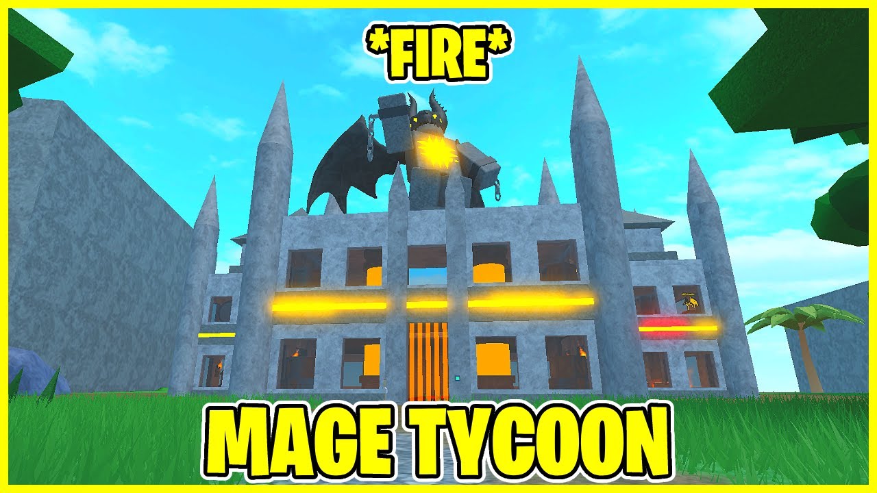 *FIRE* MAGE TYCOON ROBLOX - YouTube