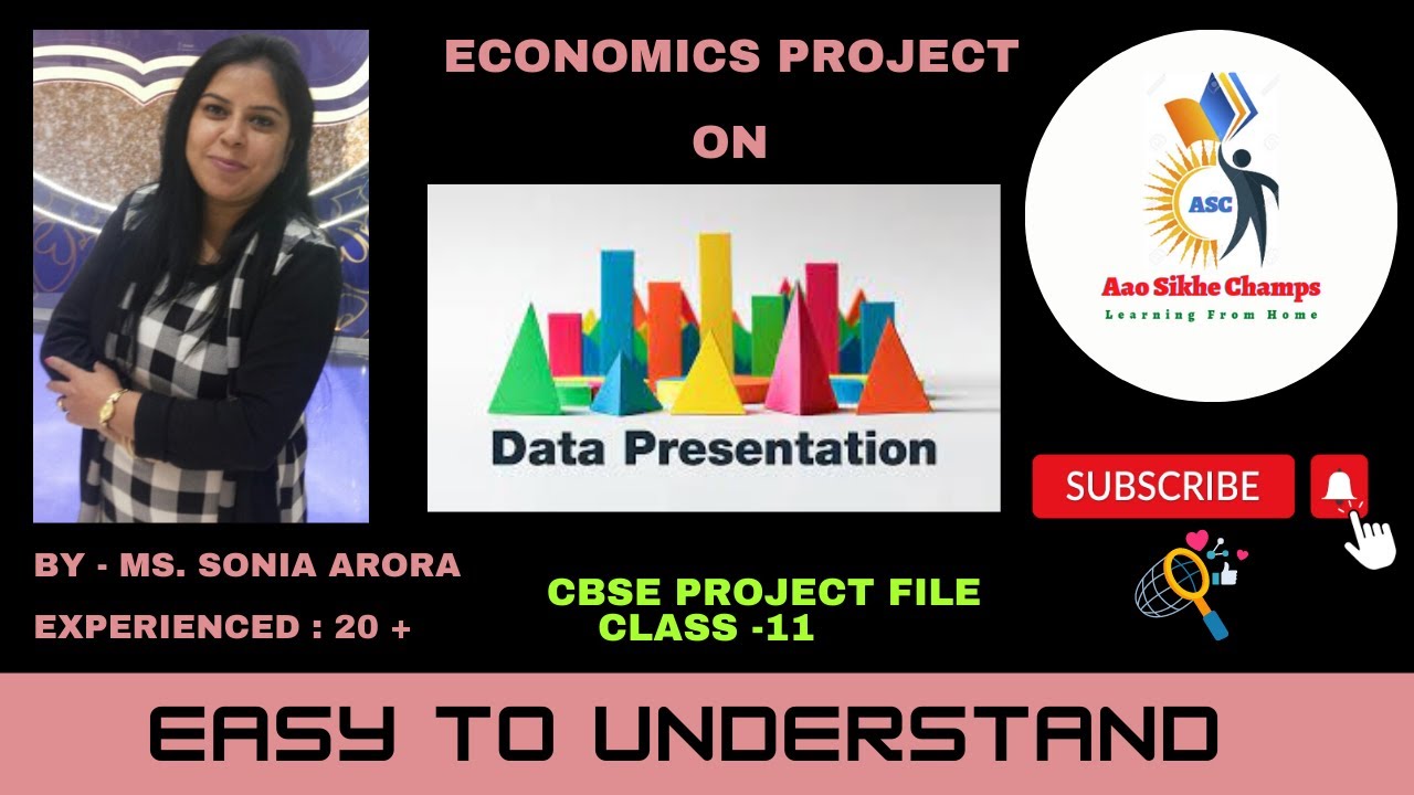 #Graphic Presentation of Data Economics Project File Class11|CBSE ...