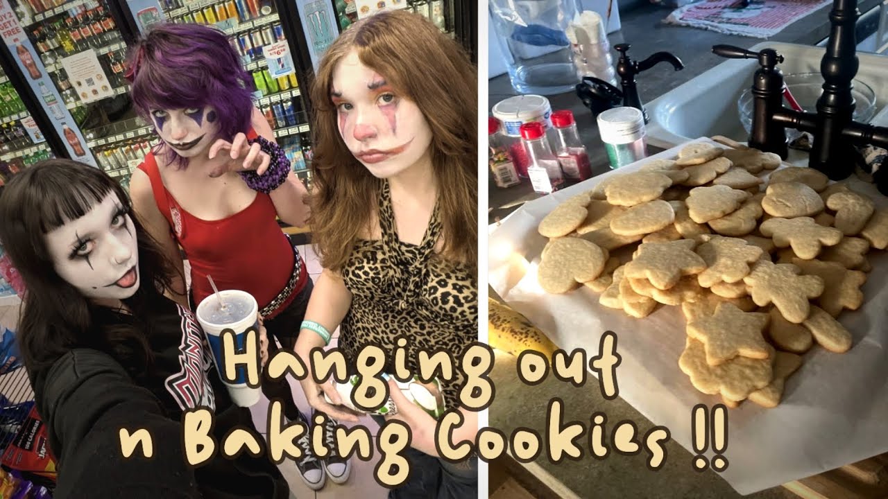 Hanging out W/ Friends and Baking Christmas Cookies || Vlog - YouTube