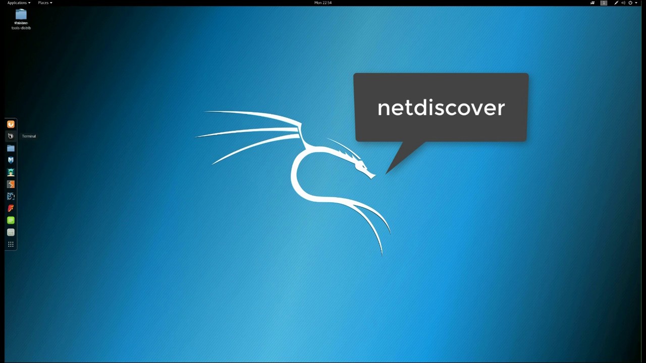 how to use NETDISCOVER Kali Linux 2017.1 release ! - YouTube