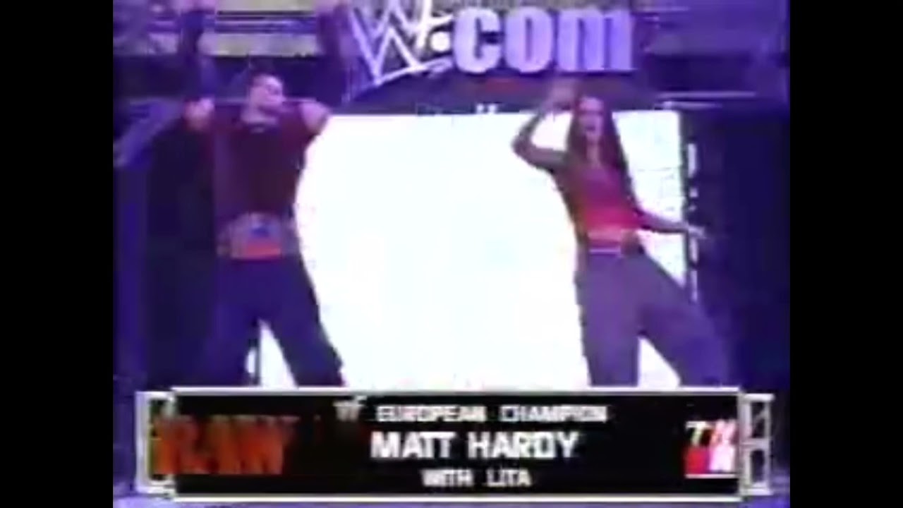 The Hurricane vs Matt Hardy WWF European Championship Match 8/27/2001 ...