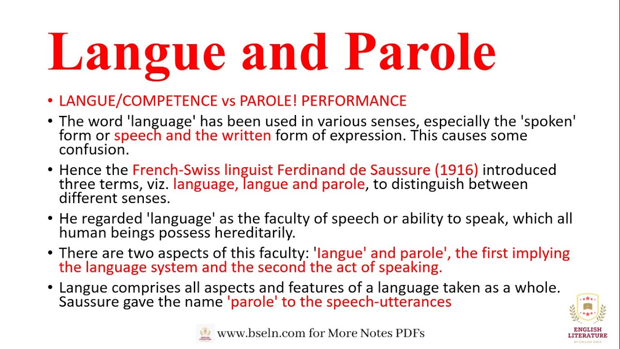 Langue And Parole In Linguistics Langue And Parole With Explanation langue-and-parole-in-linguistics-langue-and-parole-with-explanation