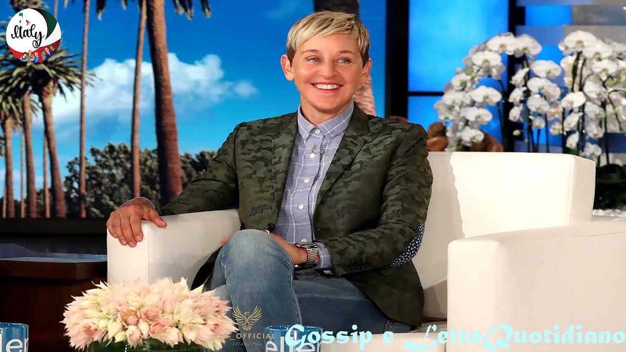 Ellen DeGeneres sta male “Potrei disintegrarmi da un momento all’altro ...