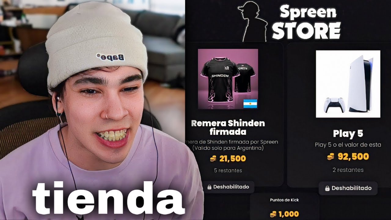 SPREEN ABRE su TIENDA de PUNTOS del CANAL 😎🔥 - YouTube