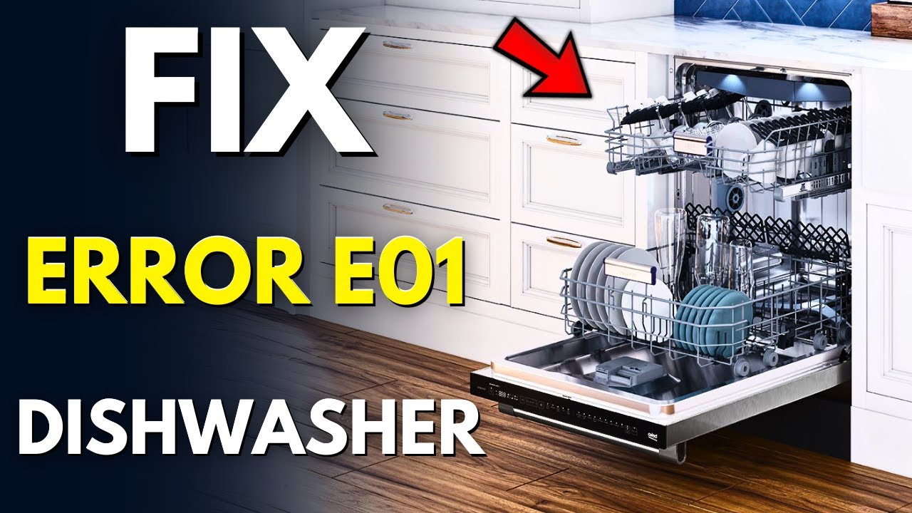 Beko Dishwasher Error Code e01: How To Fix - YouTube