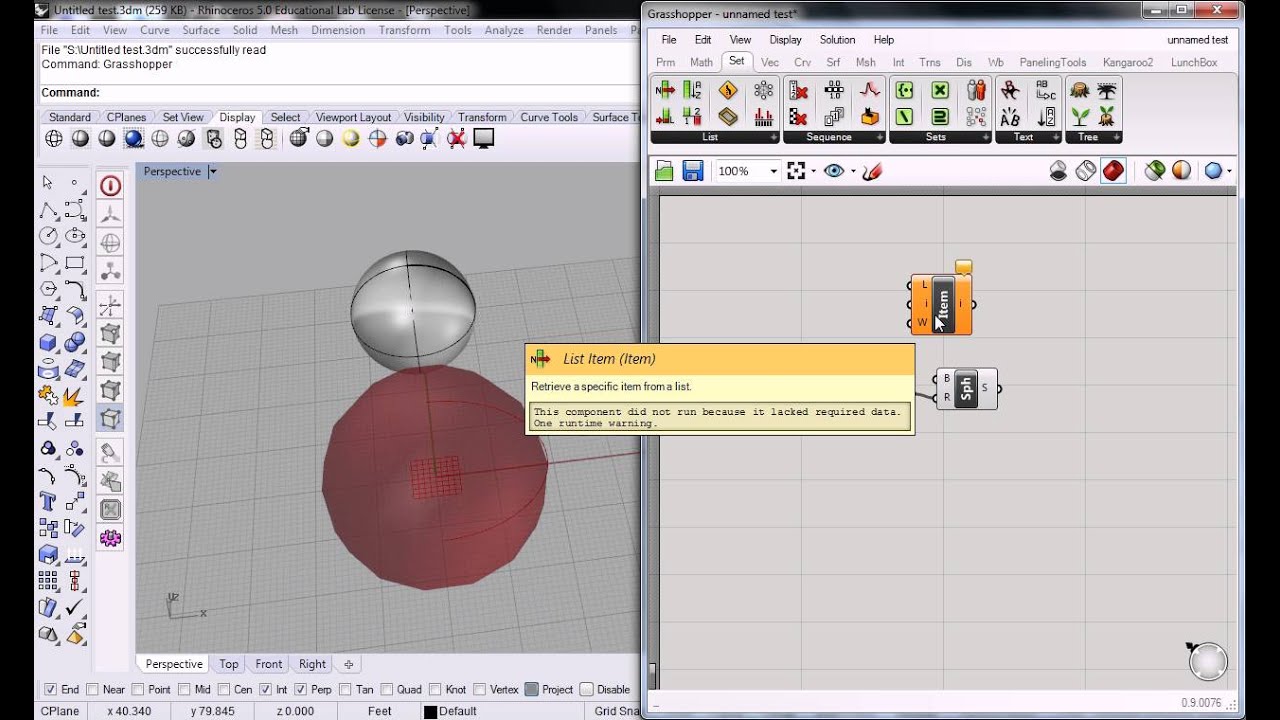 03 - Grasshopper - Intro Grasshopper User Interface 2 - YouTube