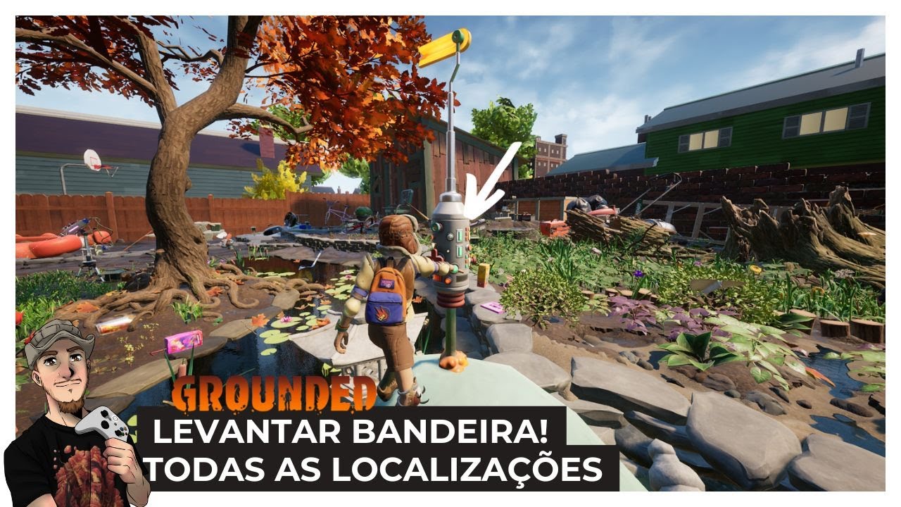 GROUNDED: Nova QUEST de LEVANTAR BANDEIRA do BurgL! Os "Marcadores de ...