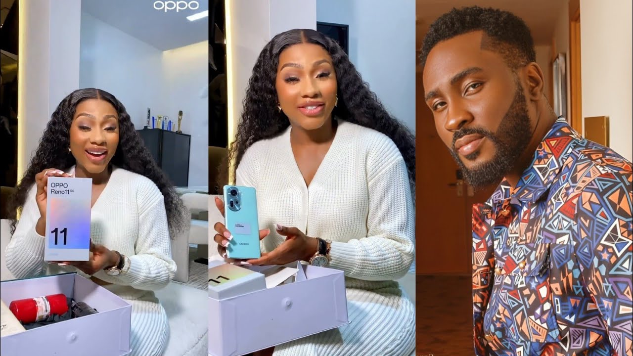 Congratulations Mercy Eke, Oppo New Brand Ambassador, Pere Congratulate ...
