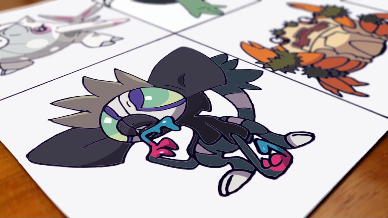 Drawing Pokemon Gen 9 Part 2 - YouTube