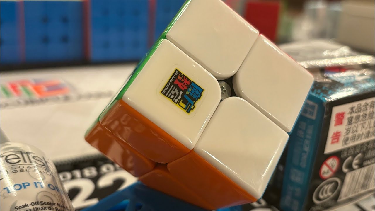 How To: UV Coat your 2x2 SpeedCube - Rubiks Cube - YouTube