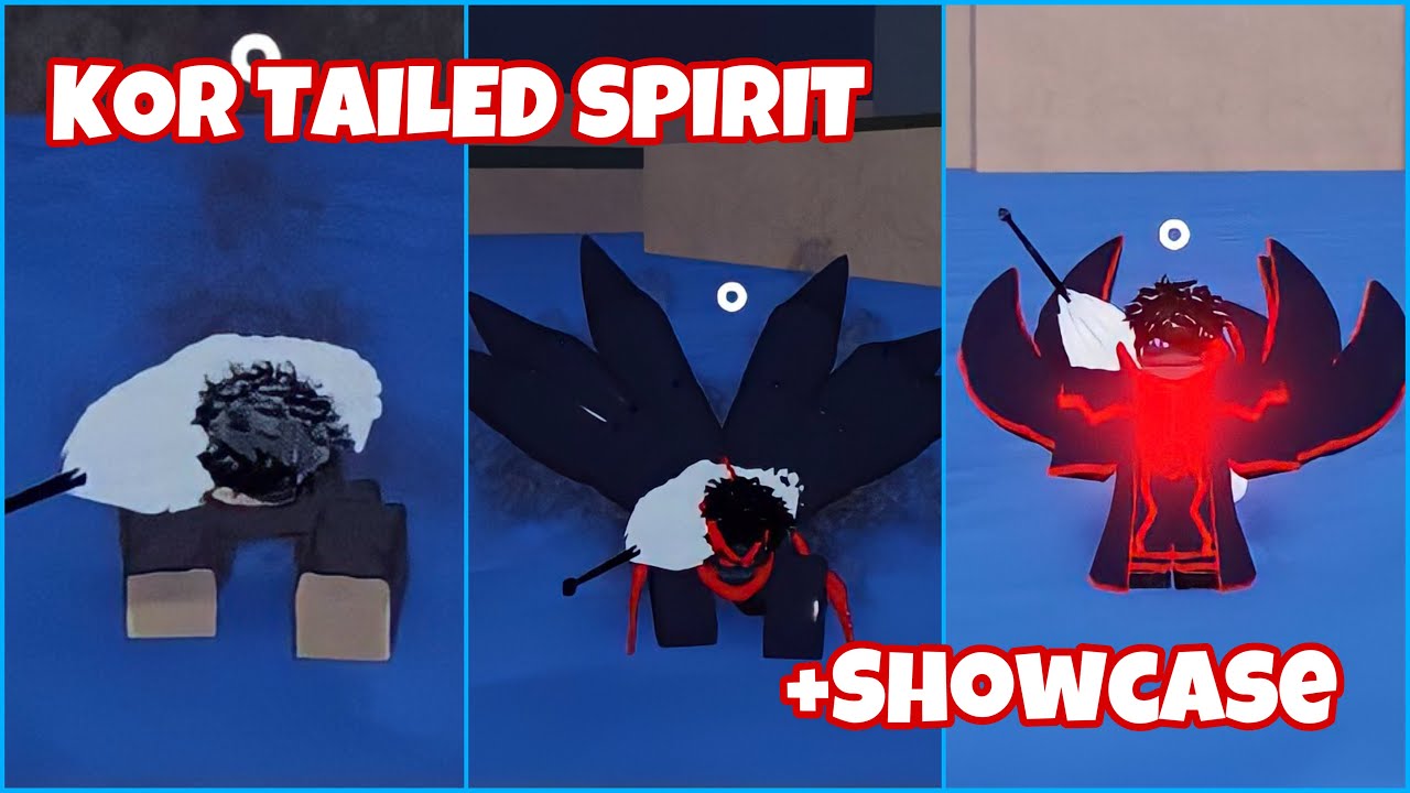 Old Kurama Showcase! | Shindo Life | Kor Tailed Spirit | Roblox - YouTube