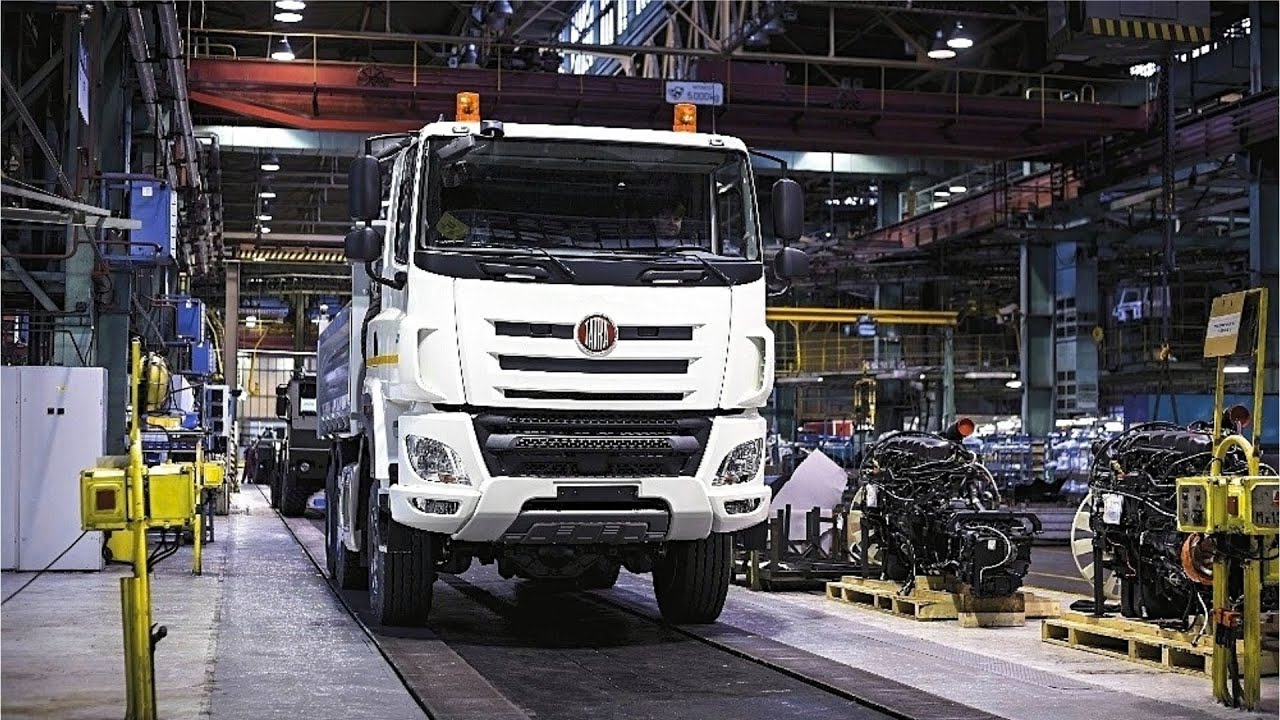TATRA Truck Plant - Production military and offroad trucks - YouTube