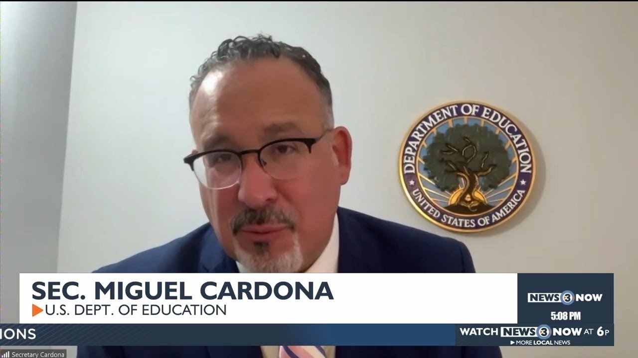 News 3 Now Exclusive: One-on-One with U.S. Education Secretary Miguel ...