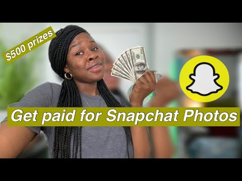 GET PAID $500 FOR SNAPCHAT PHOTOS || NEW APP!