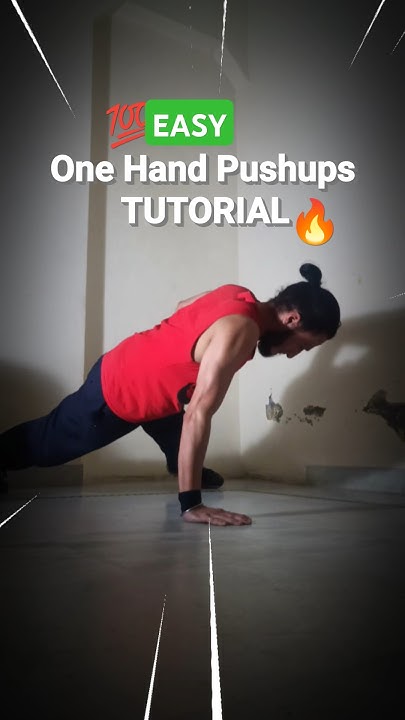1 Hand Push-up Tutorial🔥 Easy | ParamFitness - YouTube
